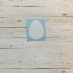 Egg Decal | Egg Vinyl Decal | Egg Sticker | Easter Egg Vinyl | Chicken ...