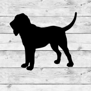 Bloodhound Decal | Bloodhound Vinyl Decal | Bloodhound Sticker | Hound ...