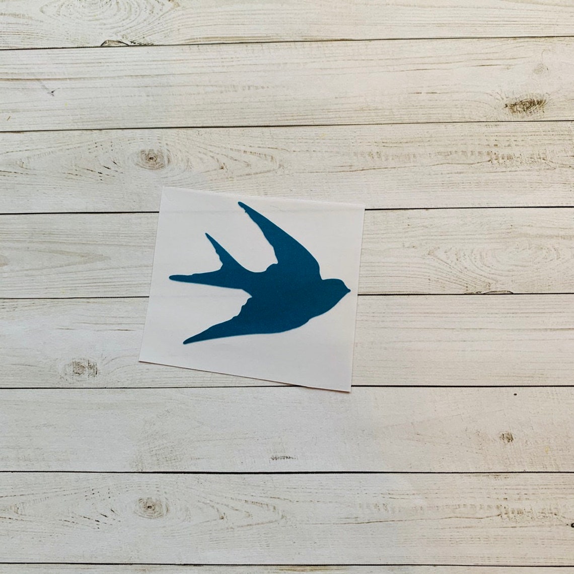 Barn Swallow Decal Swallow Decal Swallow Vinyl Decal - Etsy