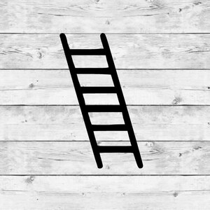 Ladder Decal | Ladder Vinyl Decal | Ladder Sticker | Ladder Decoration ...