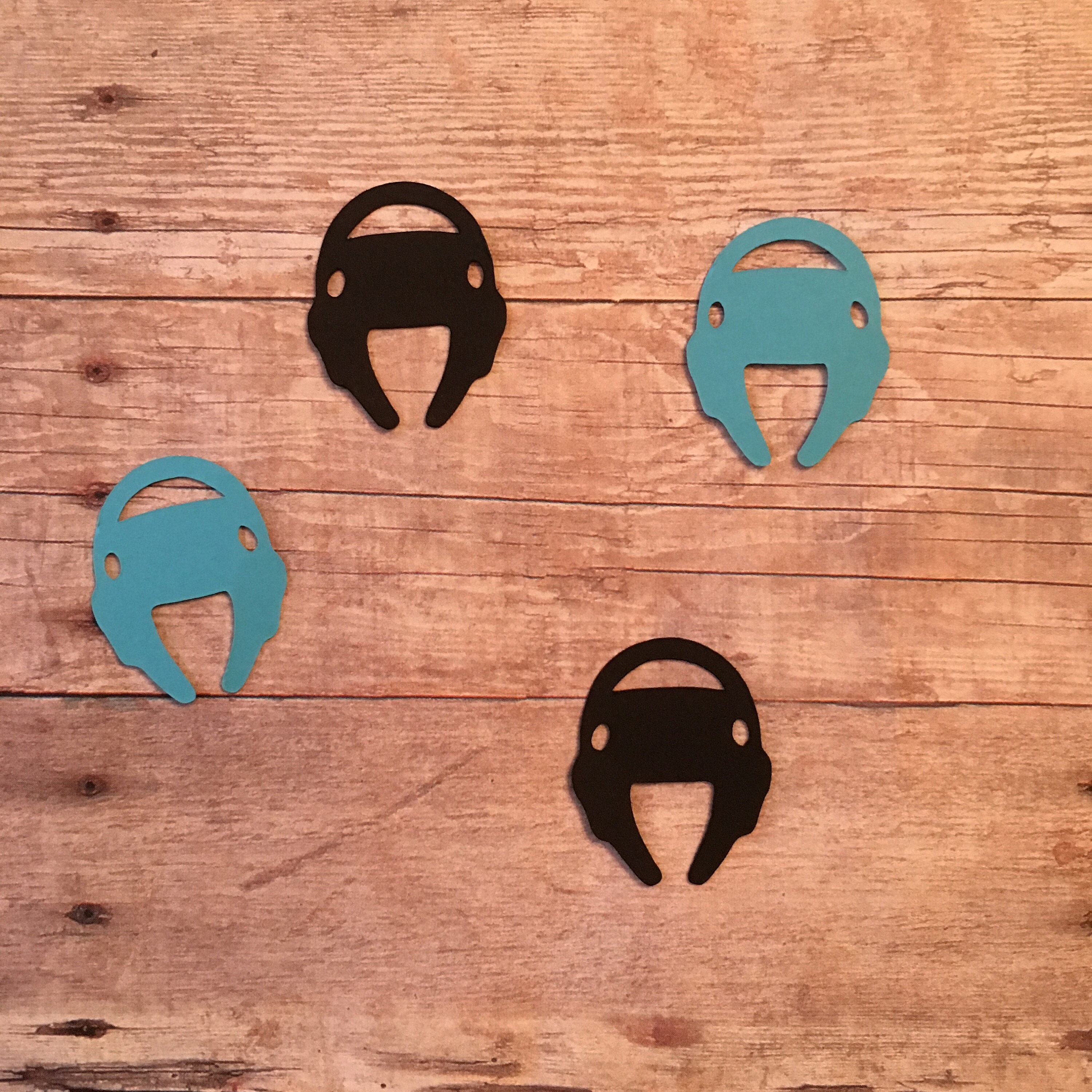 Wrestling Helmet Confetti Helmet Confetti Helmet Cut Out - Etsy