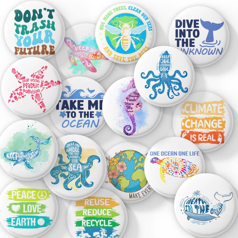 Environmental Pin - Etsy