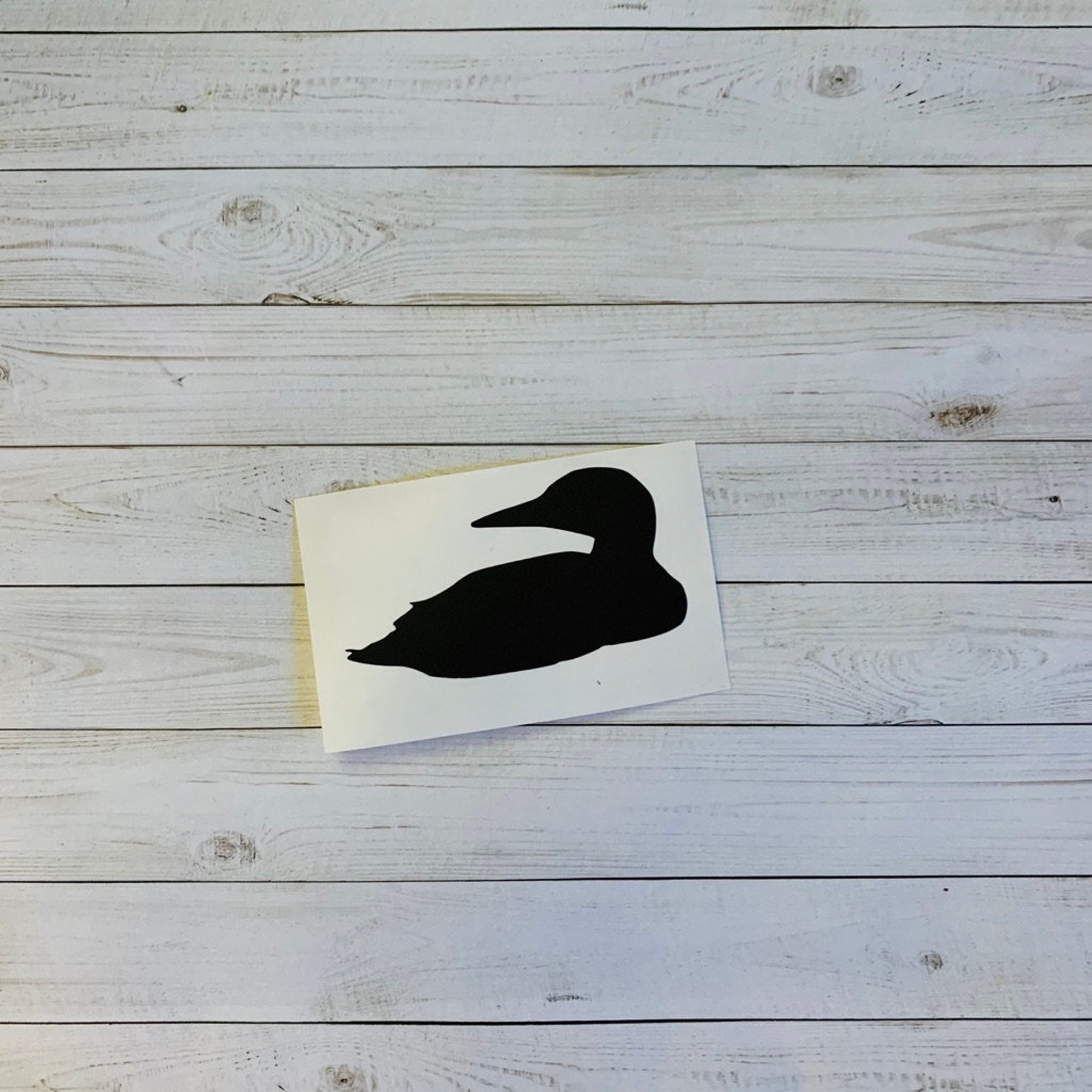 Loon Decal | Loon Vinyl Decal | Loon Sticker | Duckling Decal | Duck ...