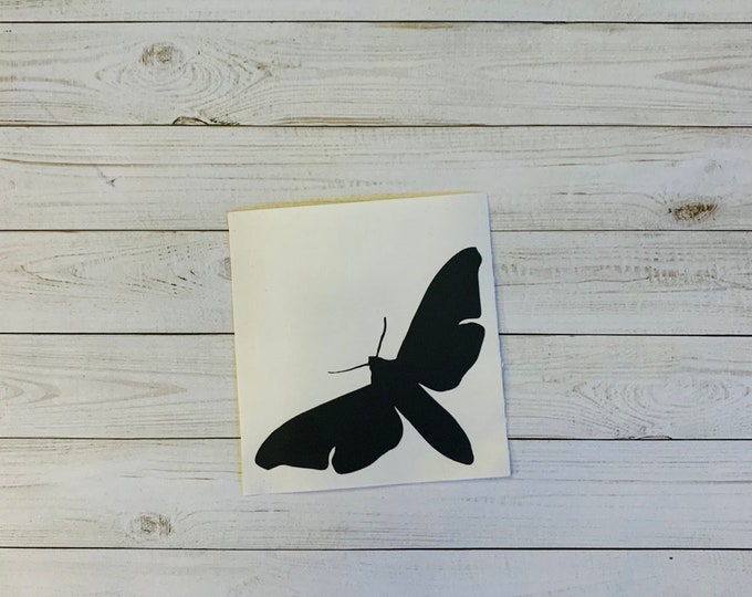 Set of 4 Bug Decals // Beetle Decal // Moth Decal // Moon Moth // Bug ...