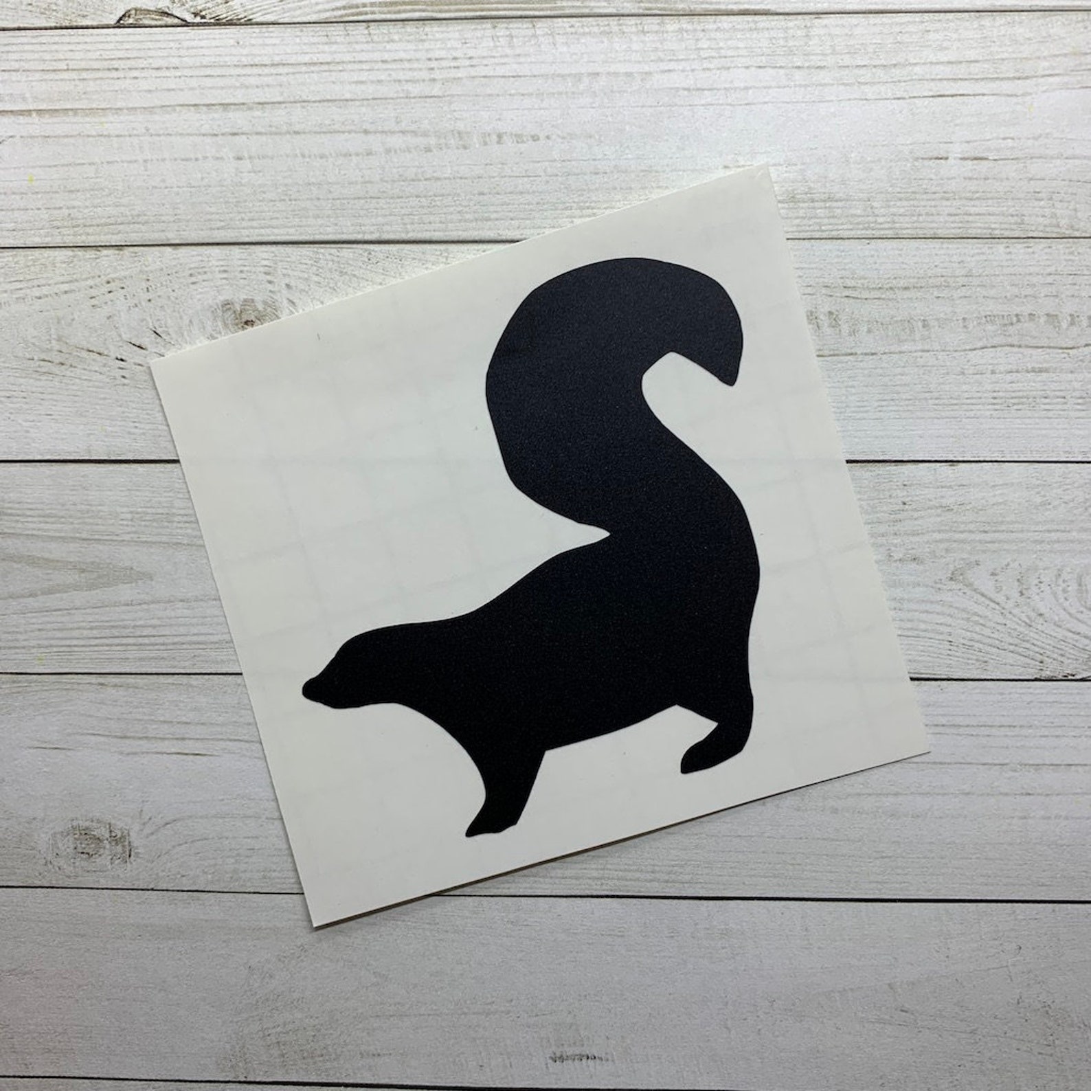 Skunk Sticker Skunk Decal Skunk Vinyl Decal Skunk - Etsy