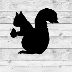 Squirrel Sticker | Squirrel Decal | Squirrel Decoration | Squirrel Car ...