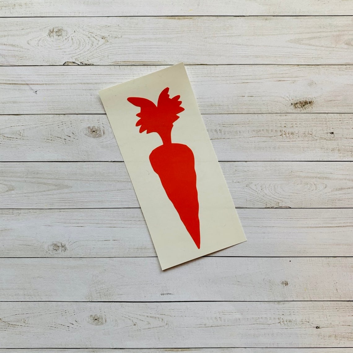 Carrot Decal Carrot Sticker Carrot Vinyl Decal Vegetable - Etsy