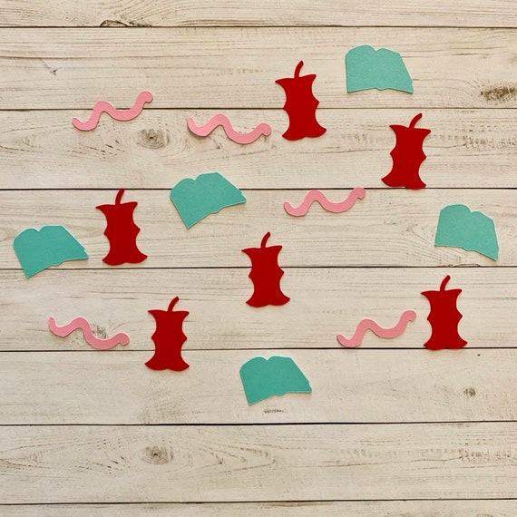 Book Confetti Set Reading Confetti Library Confetti | Etsy