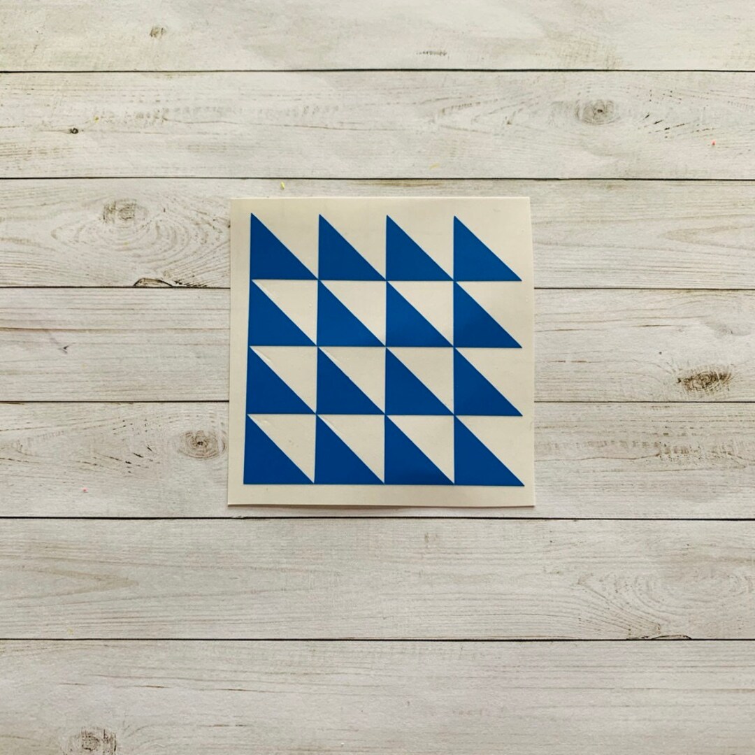 Quilt Square Decal | Quilt Decal | Quilting Decal | Quilt Block Decal ...