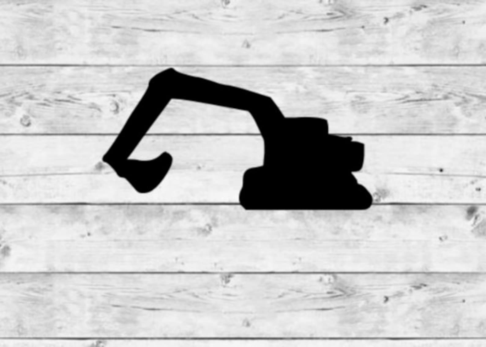Excavator Decal Excavator Vinyl Decal Excavator Sticker | Etsy