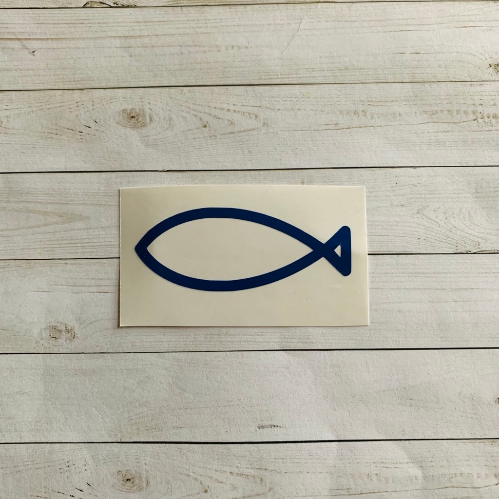 Fish Decal Fish Vinyl Decal Fish Sticker Fishing Sticker | Etsy