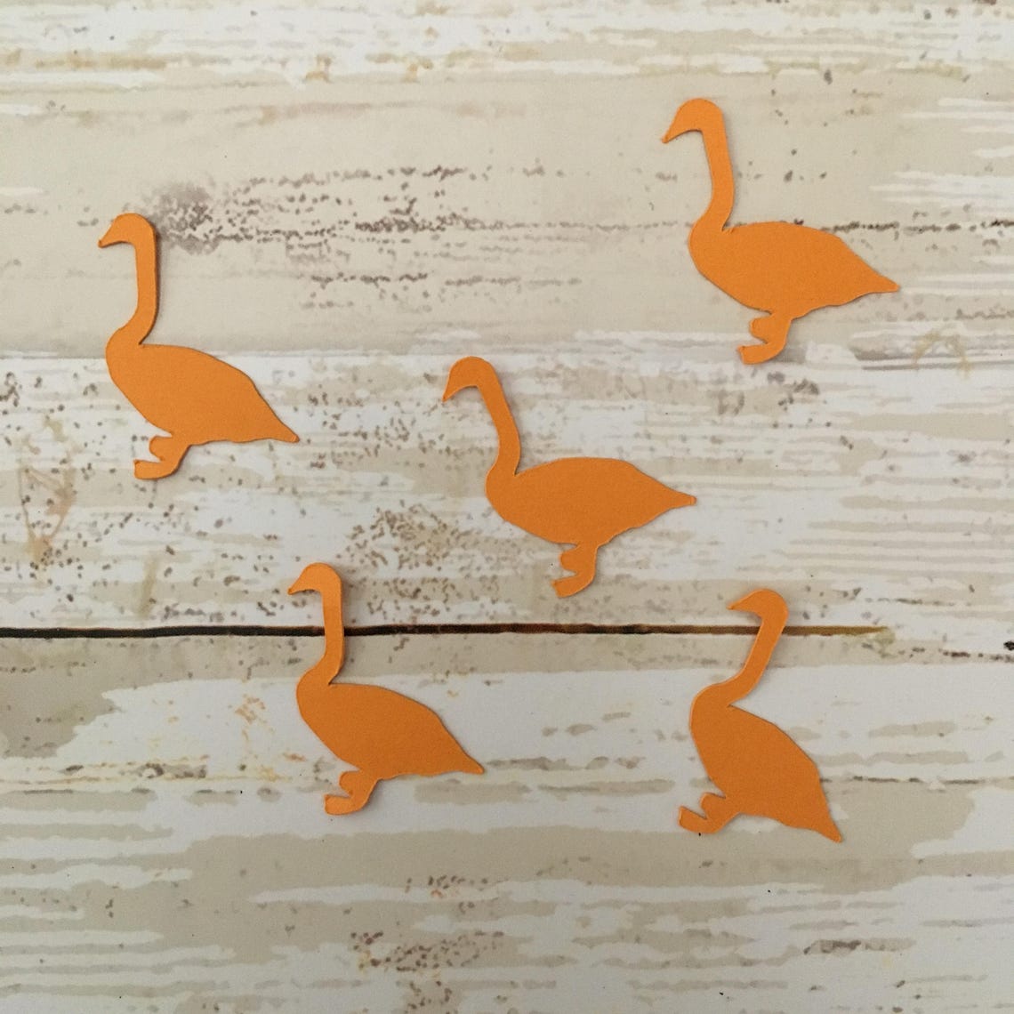 Goose Confetti Goose Cut Outs Goose Decoration Mother - Etsy
