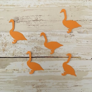 Goose Confetti Goose Cut Outs Goose Decoration Mother - Etsy