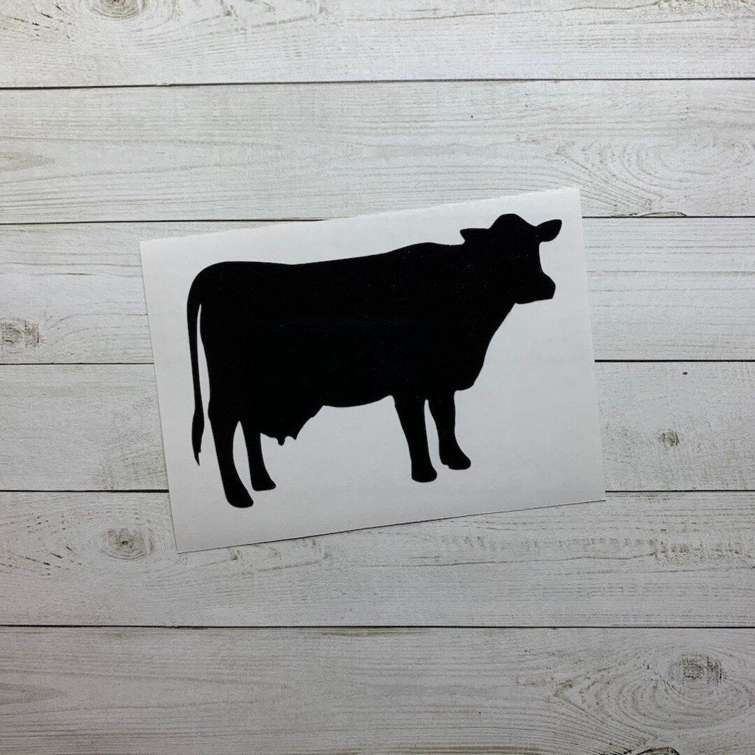 Cow Decal | Cow Sticker | Cow Vinyl Decal | Cow Decoration | Cow Theme ...