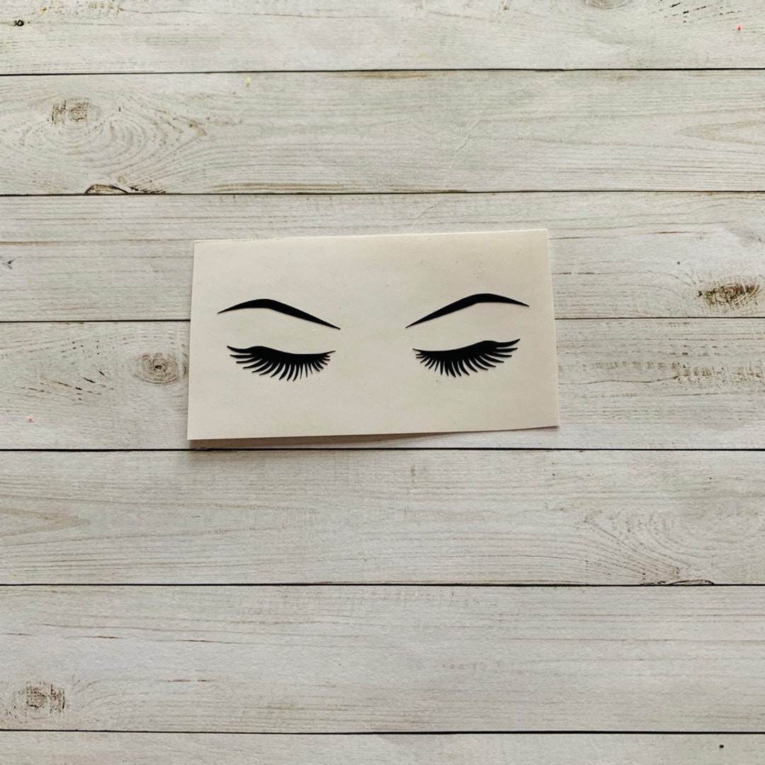 Eye Lashes Decal | Eye Lashes Sticker | Eye Decal | Eye Sticker ...