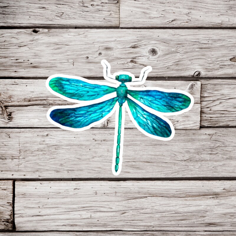 Dragonfly Sticker - Etsy