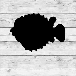 Pufferfish Decal | Pufferfish Vinyl Decal | Pufferfish Sticker ...