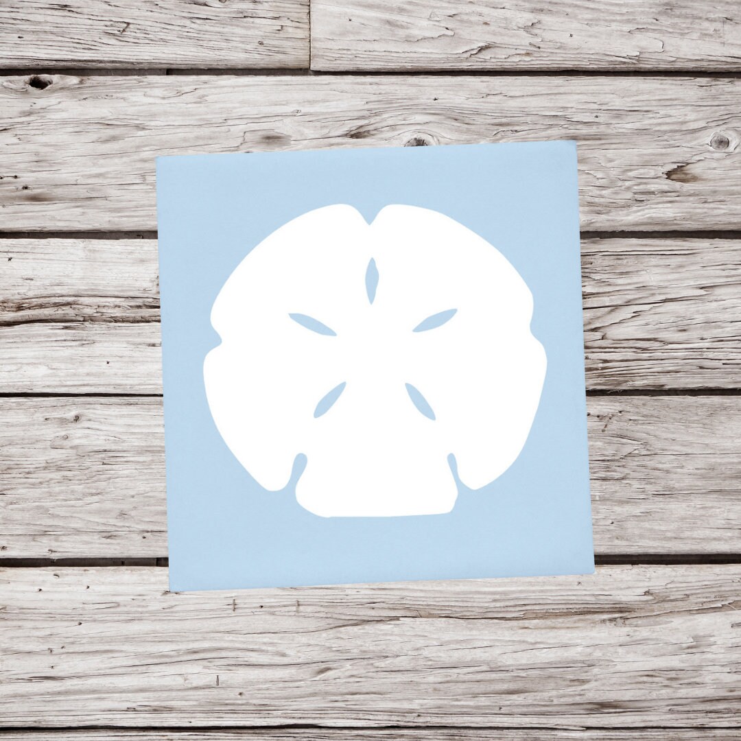 Sand Dollar Decal | Sand Dollar Vinyl Decal | Sand Dollar Sticker ...