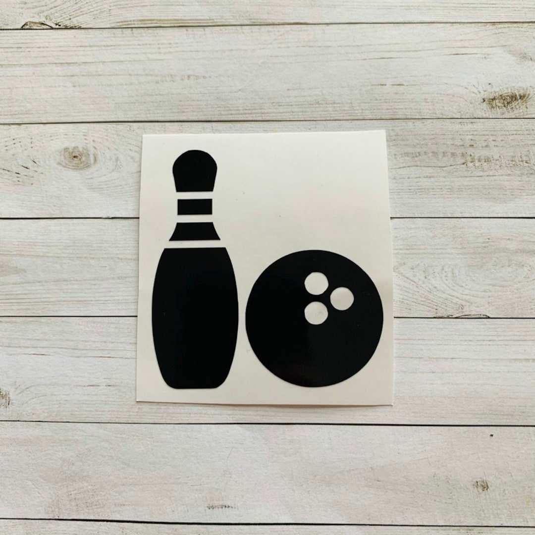 Bowling Decal Bowling Sticker Bowling Decor Bowling Pins - Etsy UK