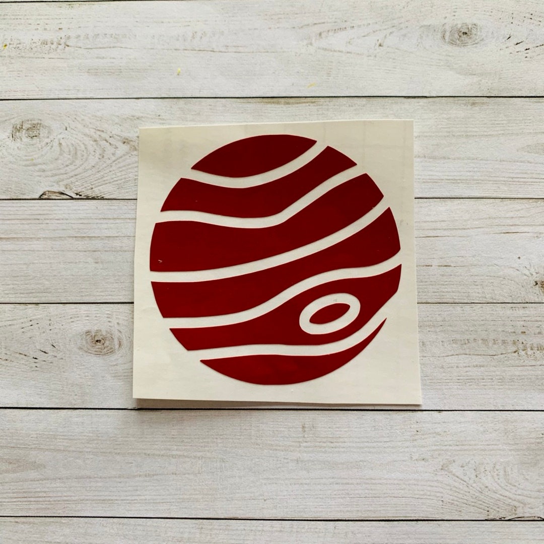 Jupiter Decal | Jupiter Sticker | Planet Sticker | Planet Decal ...