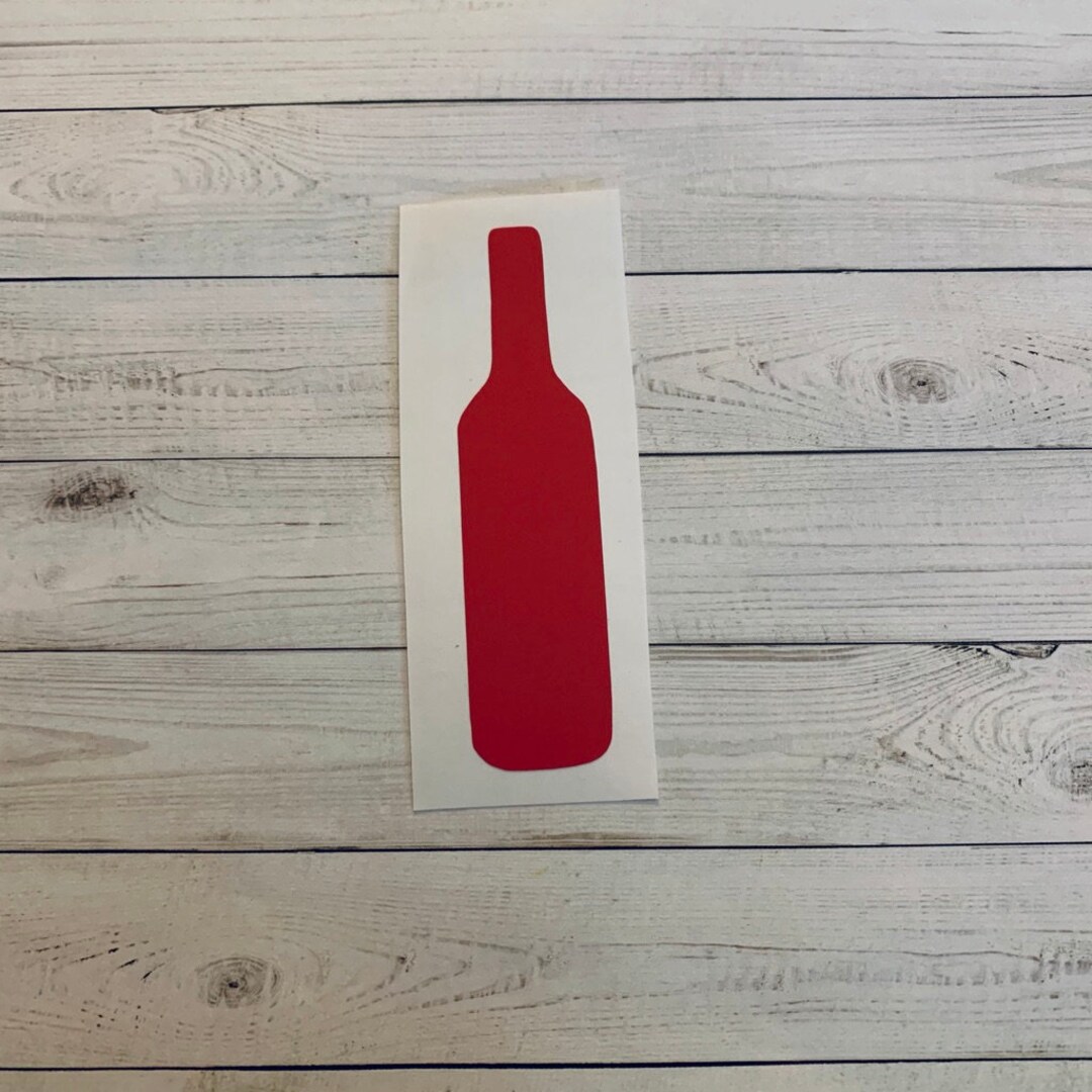 Wine Bottle Decal | Wine Bottle Sticker | Wine Bottle Decoration | Wine ...