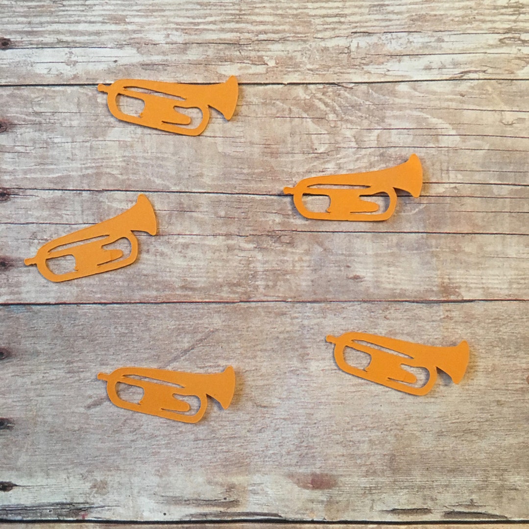 Trumpet Confetti | Trumpet Cut Out | Trumpet Decoration | Instrument ...