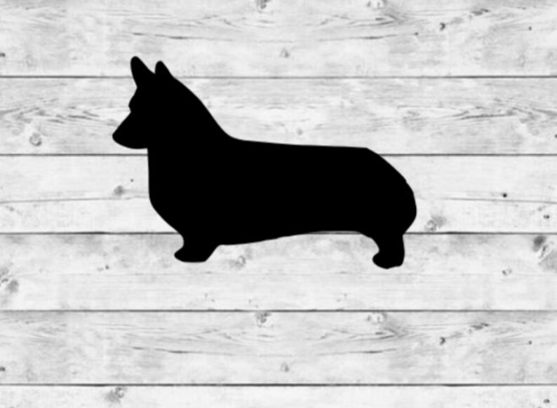 Corgi Decal Corgi Vinyl Decal Corgi Sticker Corgi - Etsy