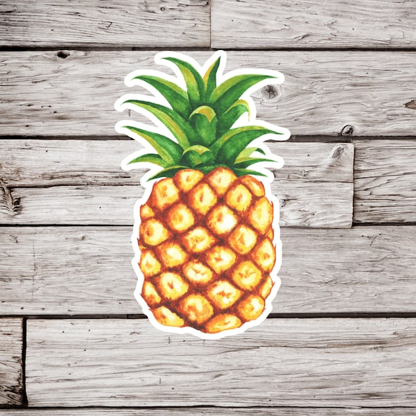 Pineapple Sticker - Etsy