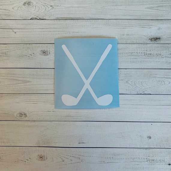 Golf Club Decal Golf Club Sticker Golf Decal Golf | Etsy