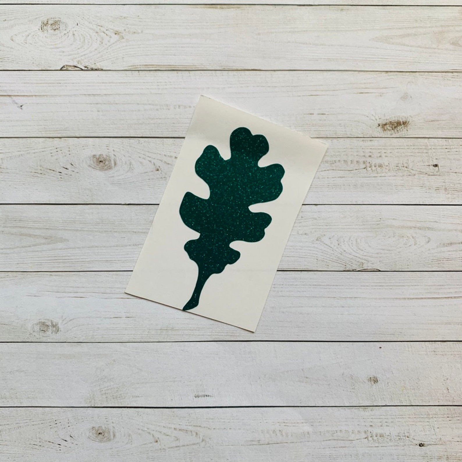 Oak Leaf Decal Oak Leaf Vinyl Decal Oak Leaf Sticker - Etsy