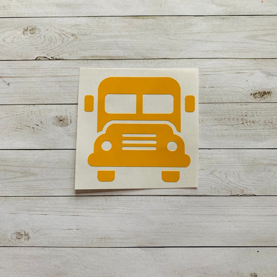 School Bus Decal School Bus Sticker Bus Decal Bus Sticker School Decal ...