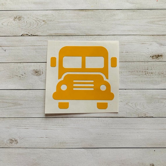 School Bus Decal School Bus Sticker Bus Decal Bus | Etsy