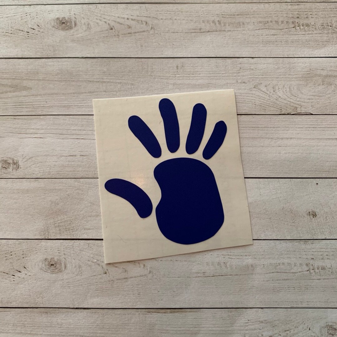 Hand Decal | Hand Vinyl Decal | Hand Sticker | Hand Decoration | High ...