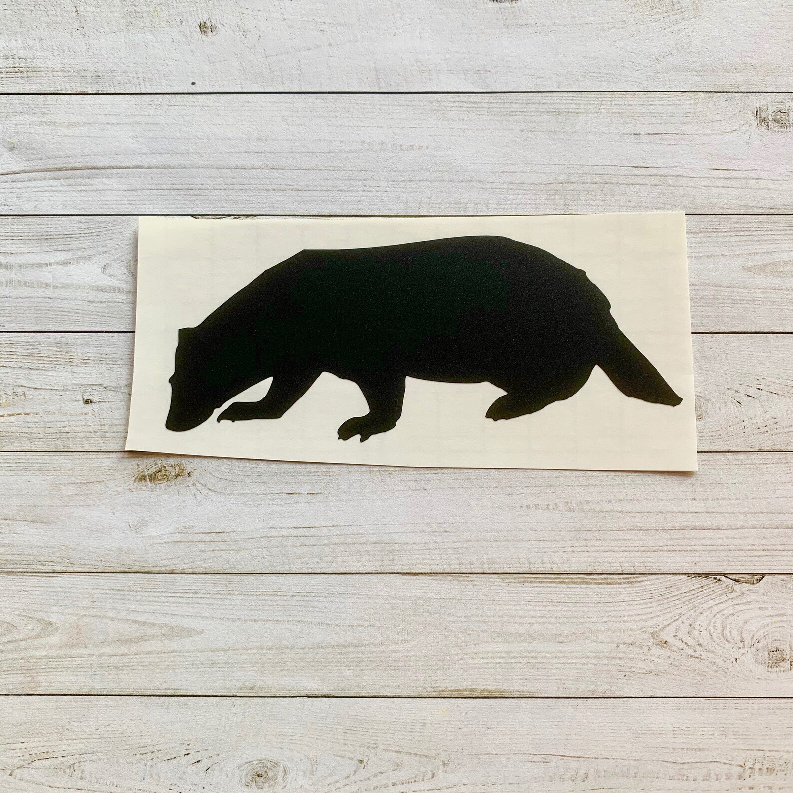Badger Sticker Badger Decal Badger Vinyl Decal Badger | Etsy