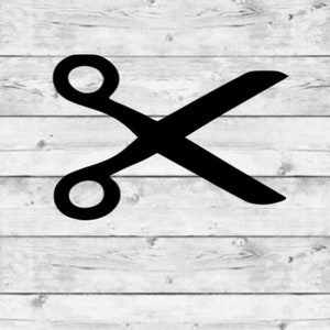 Scissors Decal Scissors Vinyl Decal Scissors Sticker - Etsy UK