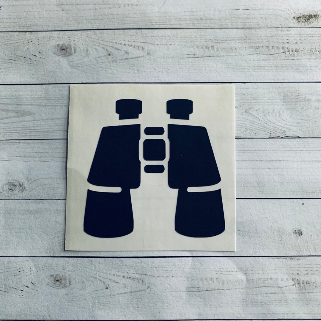 Binoculars Decal | Binoculars Sticker | Binoculars Decoration ...