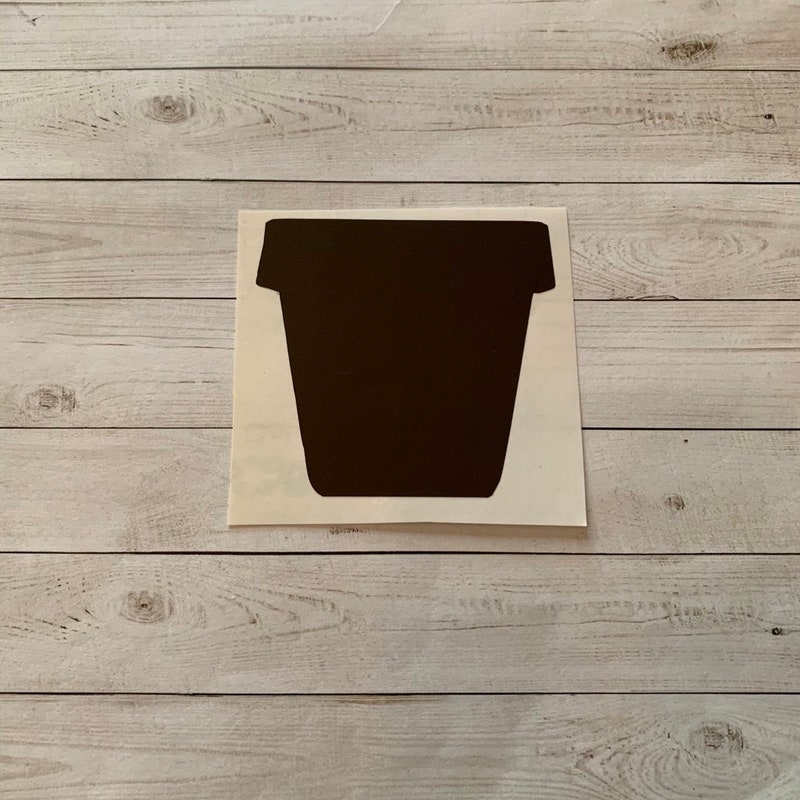 Flower Pot Decals - Etsy