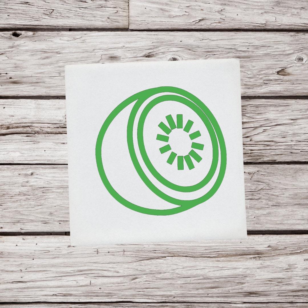 Kiwi Decal, Kiwi Vinyl Decal, Kiwi Sticker, Kiwi Decoration, Fruit ...