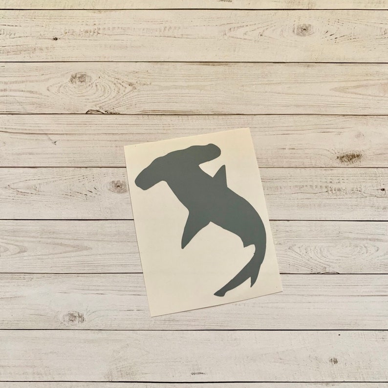Hammerhead Shark Decal Hammerhead Vinyl Decal Hammerhead - Etsy