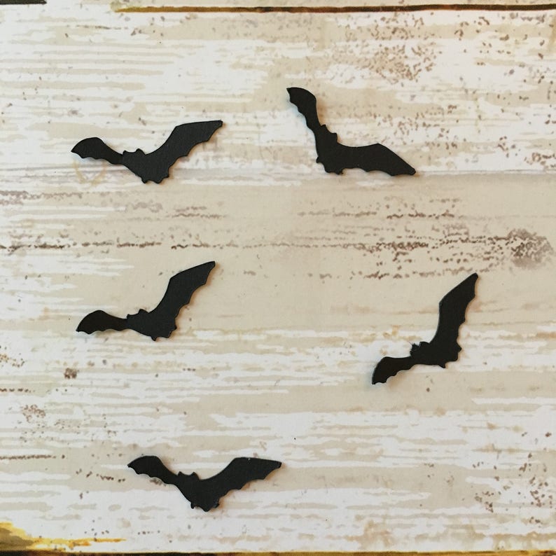Bat Confetti, Bat Cut Outs, Bat Table Scatter, Bat Decorations, Animal ...