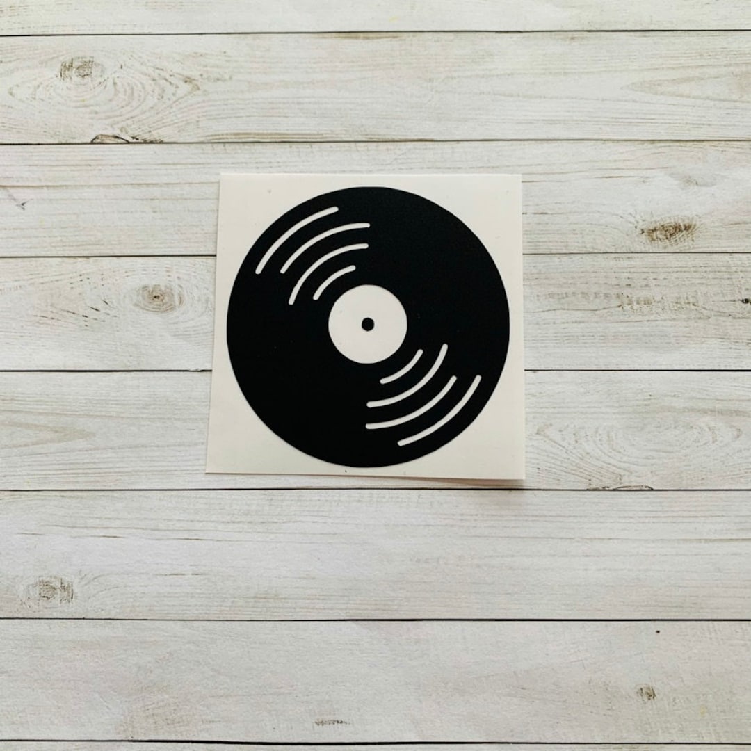 Record Decal | Record Sticker | Record Decoration | Record Theme ...