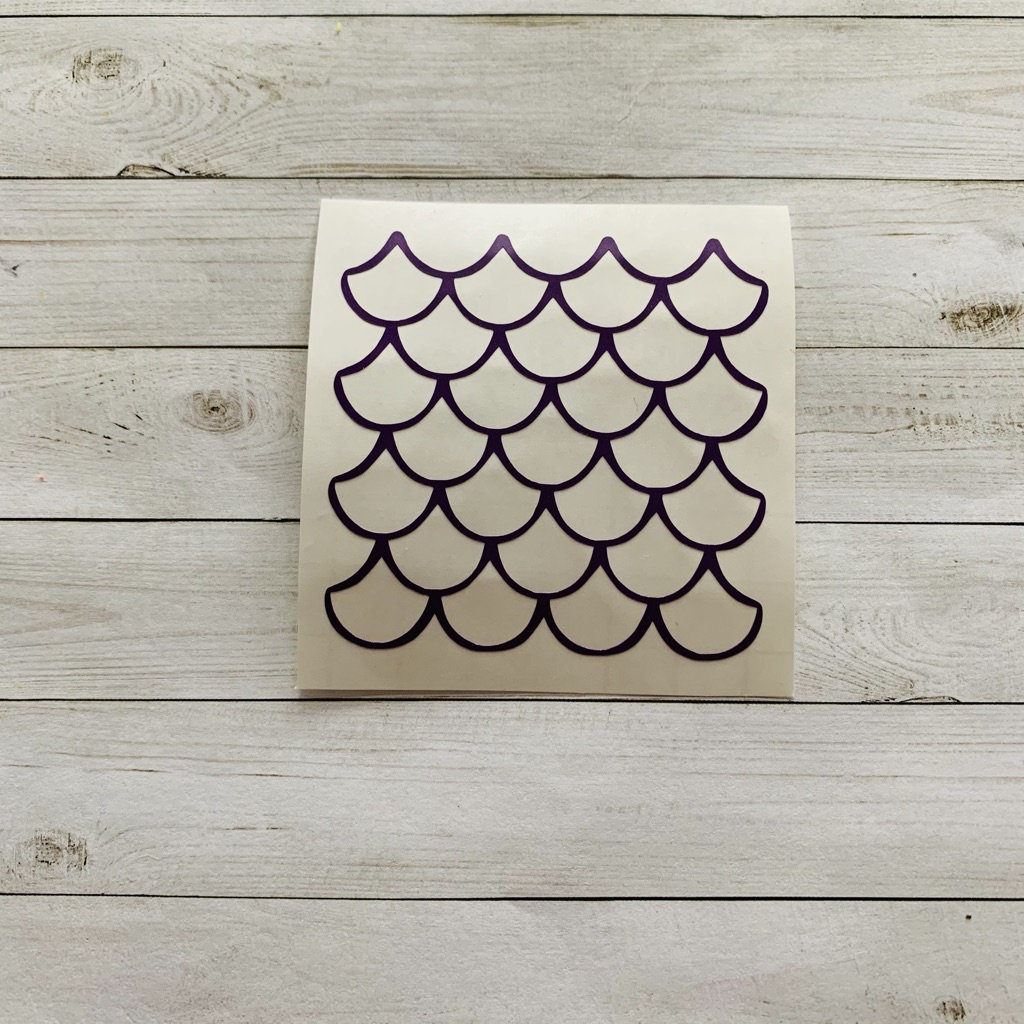 Fish Scales Decal Scale Decal Mermaid Scales Fish Decal - Etsy UK