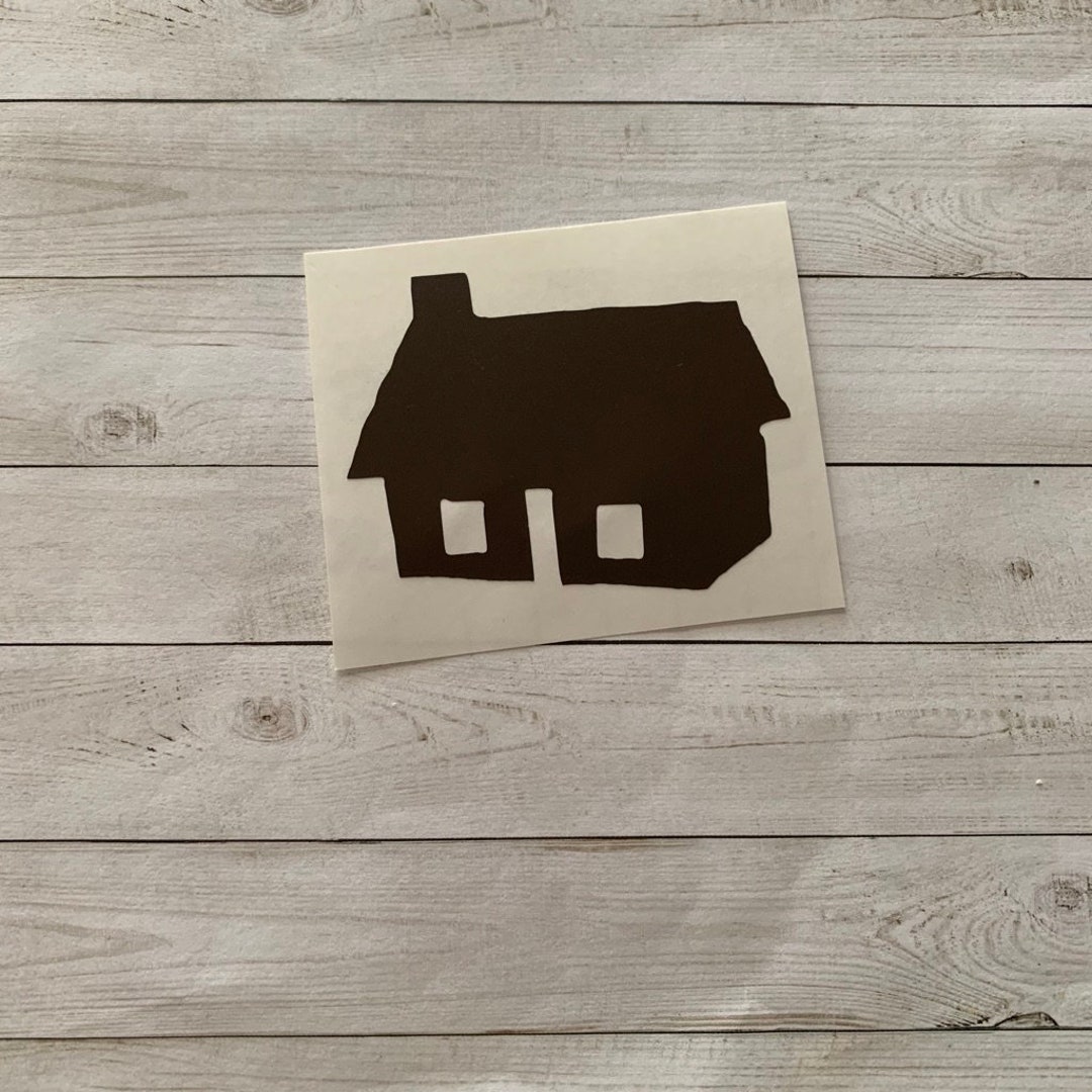 Cabin Decal | Cabin Vinyl Decal | Cabin Sticker | Log Cabin Decal | Log ...