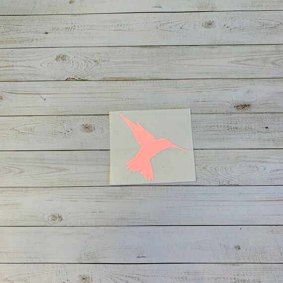 Hummingbird Decal Hummingbird Sticker Hummingbird Vinyl | Etsy