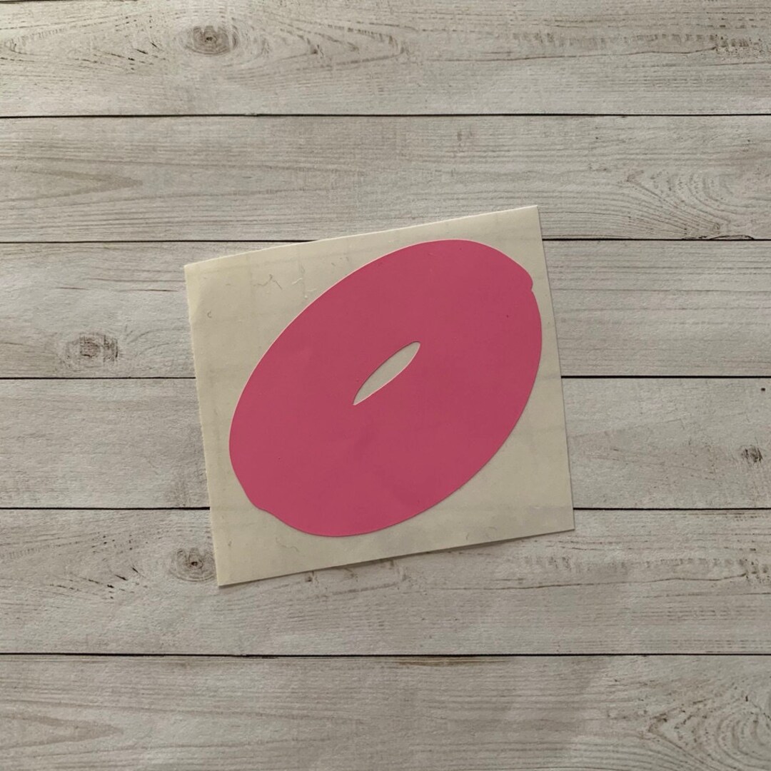 Doughnut Decal | Doughnut Vinyl Decal | Doughnut Sticker | Dessert ...
