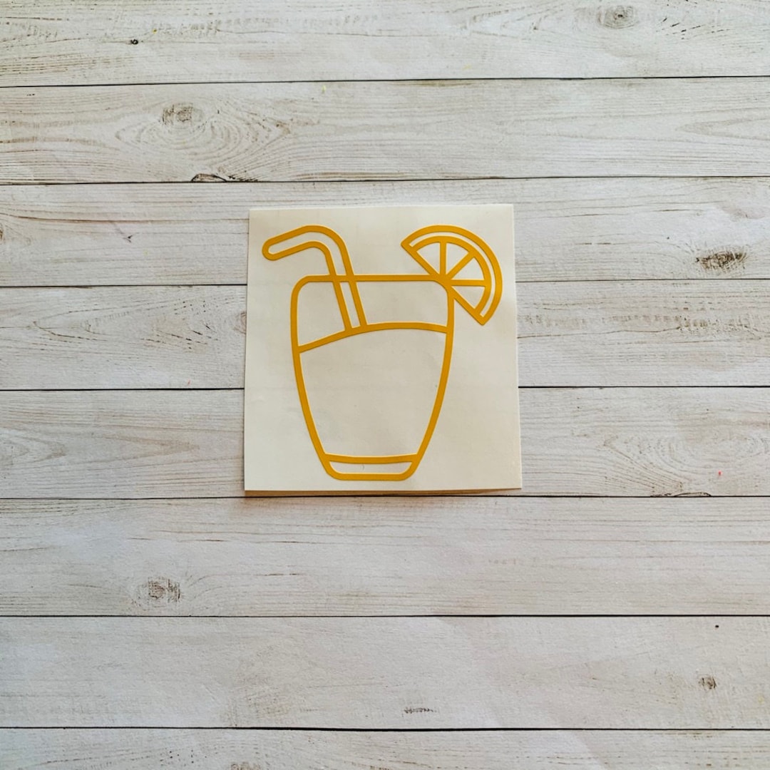 Lemonade Decal | Lemonade Sticker | Lemonade Theme | Lemon Decal | Cup ...