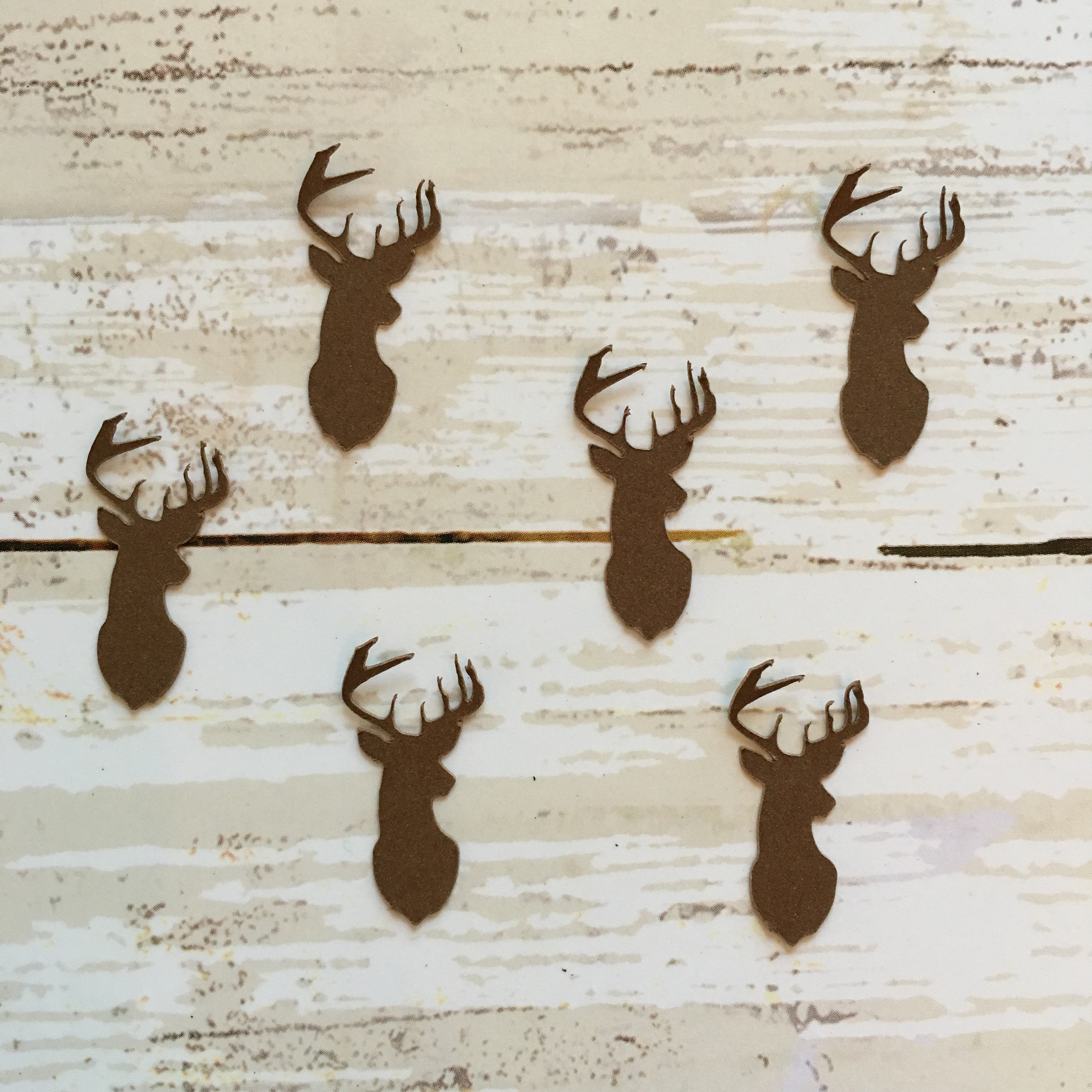 Buck Confetti Buck Cut Outs Deer Confetti Deer Cut Outs - Etsy