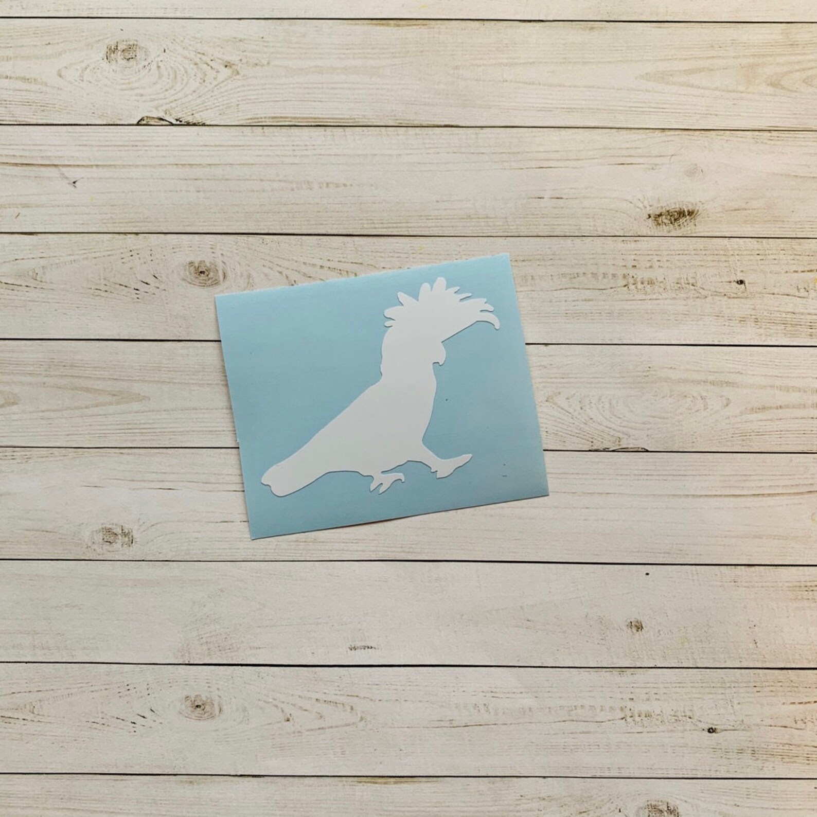 Cockatoo Decal Cockatoo Vinyl Decal Cockatoo Sticker | Etsy