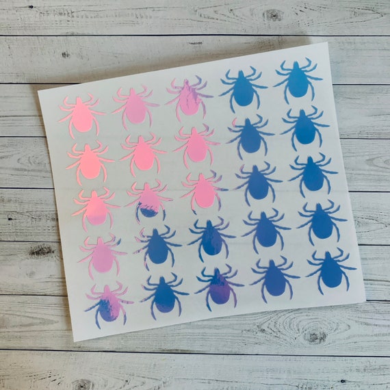 Tick Decal Tick Vinyl Decal Tick Sticker Woodland Decal | Etsy