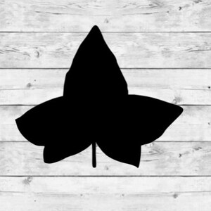 Ivy Leaf Decal Ivy Leaf Sticker Ivy Leaf Vinyl Decal - Etsy